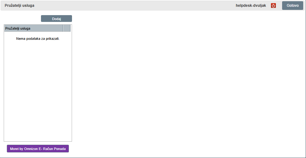 Upute za konfiguracije FINA, MER i Monri by Omnizon eRačuna na blagajni ...