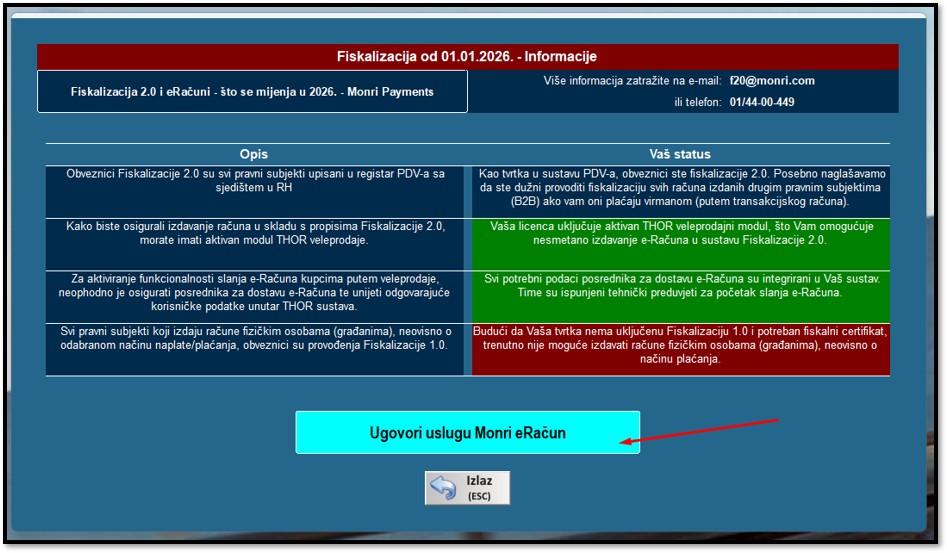 Upute za konfiguracije FINA, MER i Monri by Omnizon eRačuna na blagajni ...
