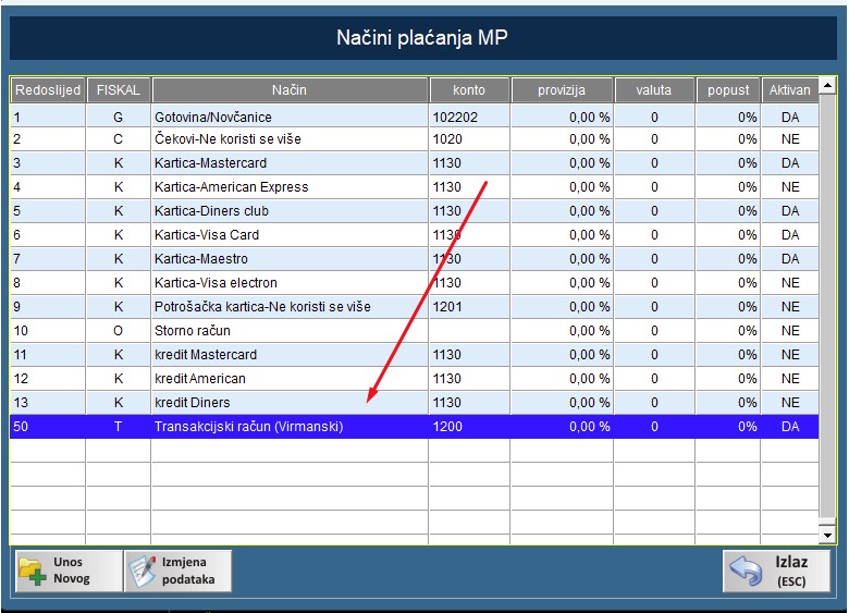Upute za konfiguracije FINA, MER i Monri by Omnizon eRačuna na blagajni ...